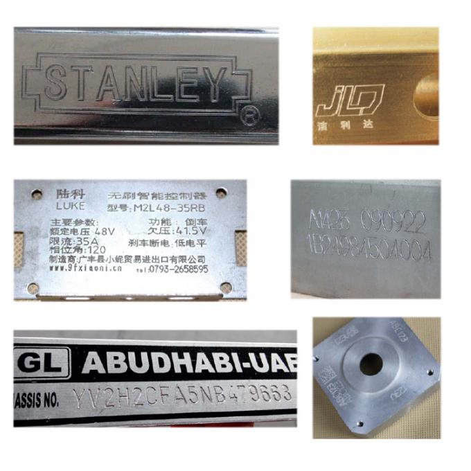 Pinmark Dot Pin Marking Machine Desktop Model For Metal Nameplate