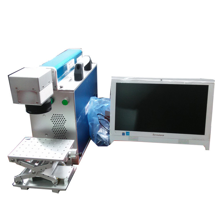 Industrial Laser Metal Marking Machine Alphanumeric Info FLMM-B01 Blue ...