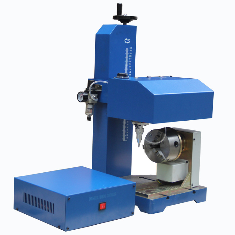 Cnc Batch Code Dot Pin Pin Stamp Marking Machine PMK-G01 for Motorcycle