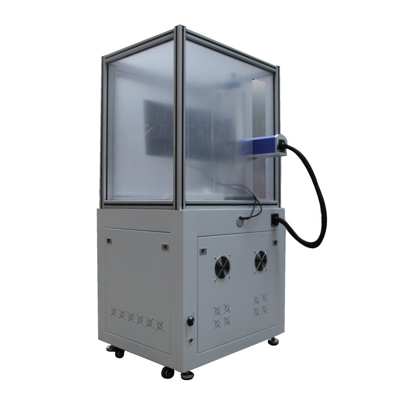 Closed High - Precision 30W Laser Etching Machine For Metal , Steel ...